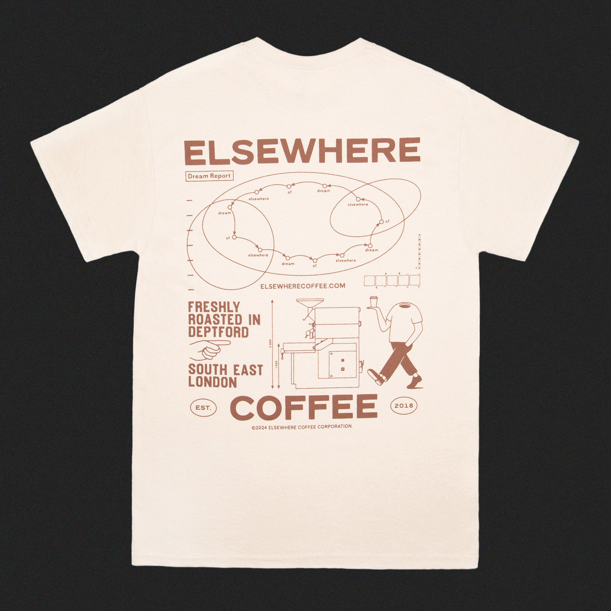 Dream of Elsewhere Graphic T-Shirt – Elsewhere Coffee